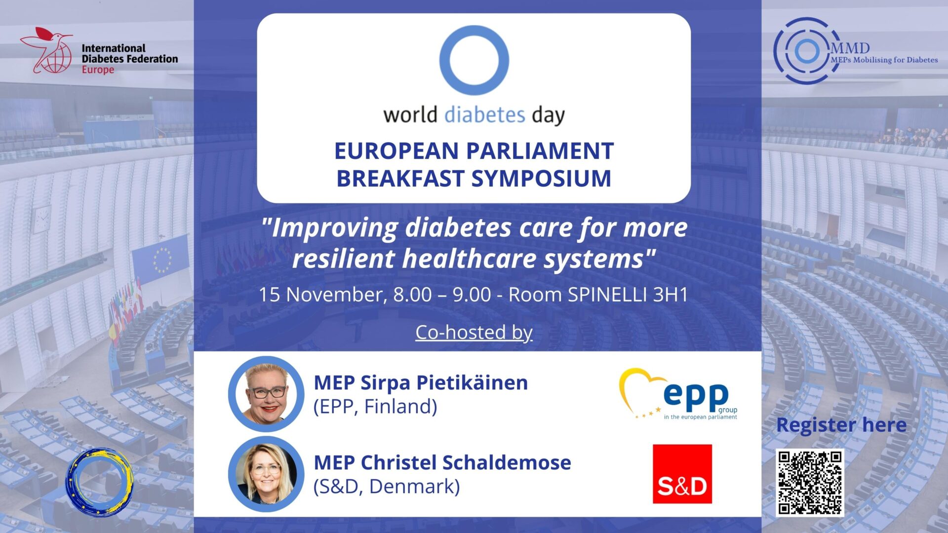 European Parliament Breakfast Symposium – MMD